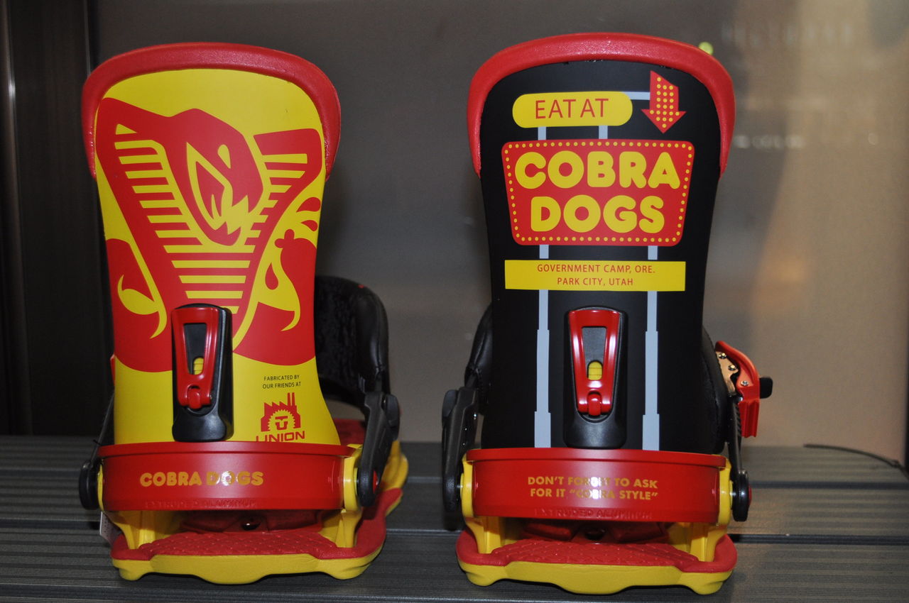 40％割引【返品?交換対象商品】 【日本未発売】COBRA DOGS × union バインディング バインディング スノーボード-OTA ...