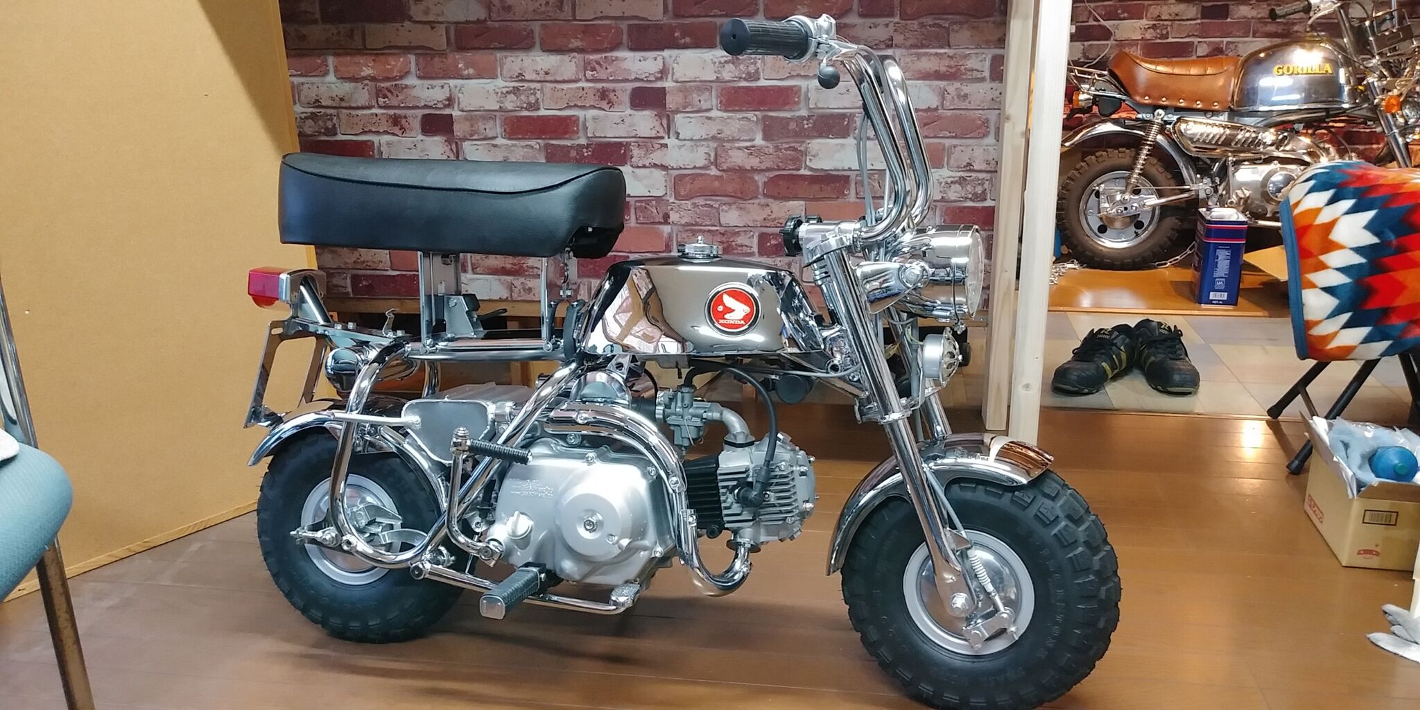 ホンダ モンキー Z50M レストア 28 組み立て : ちゃお君のブログ