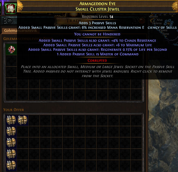 Charisma Anointment Poe : Path of Exile – RZDT