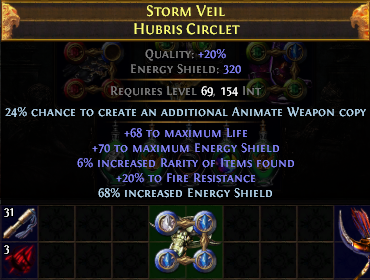 個人的PoEめも : Null's Poison Mancer 【Part : 6】