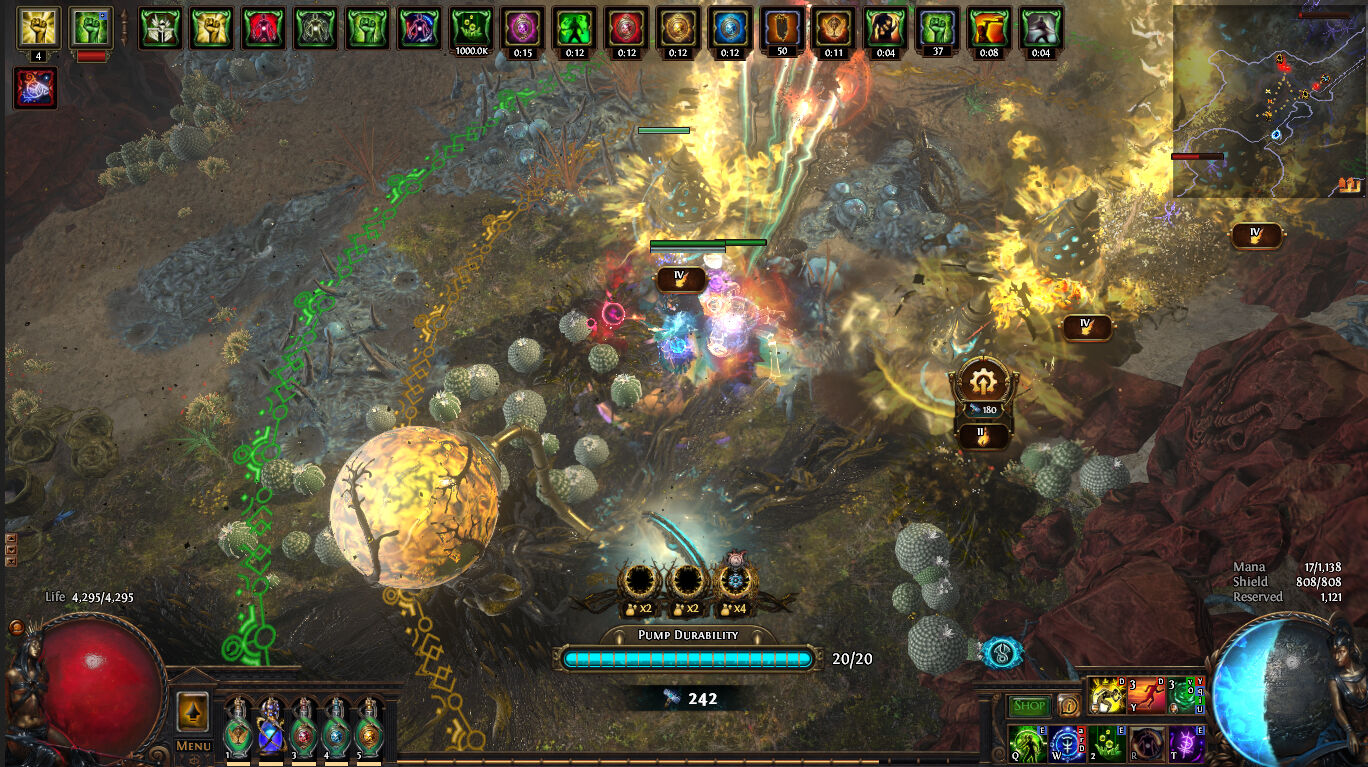 個人的PoEめも : Poison Blade Vortex Day.9