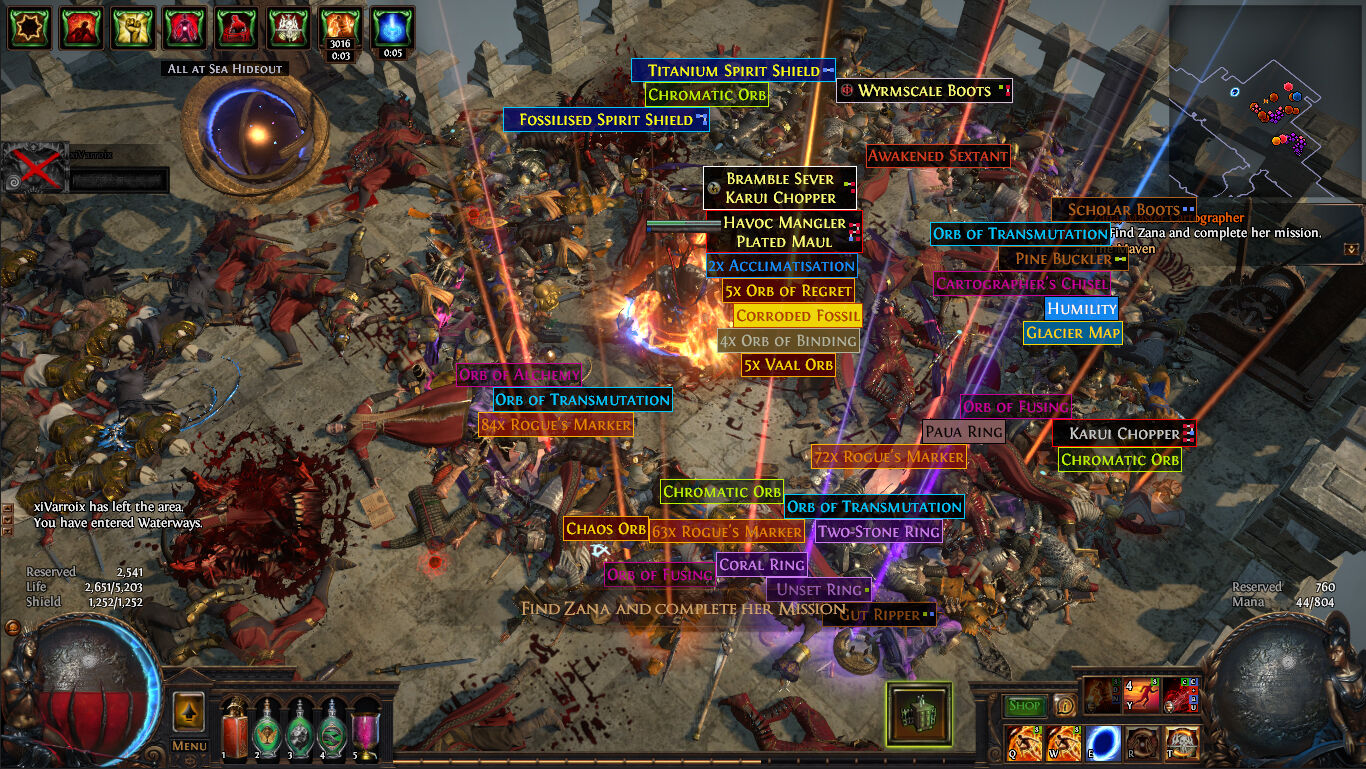 個人的PoEめも : Exsanguinate LL Champ（その9）