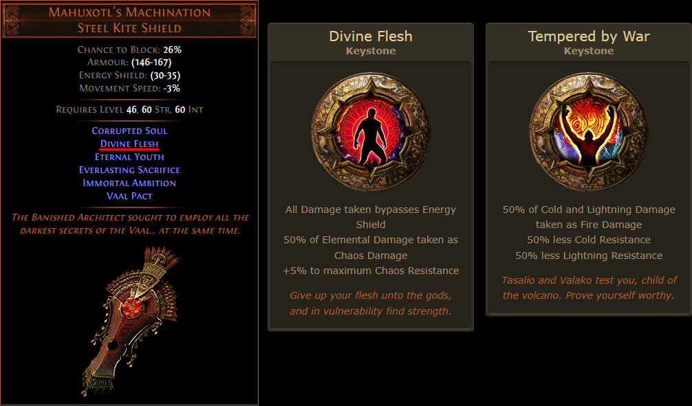 個人的PoEめも : Mahuxotl's Machinationに関して