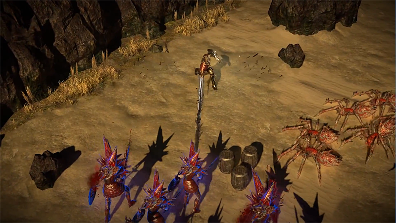 個人的PoEめも : Skill Reveal: Lancing & Shattering Steel