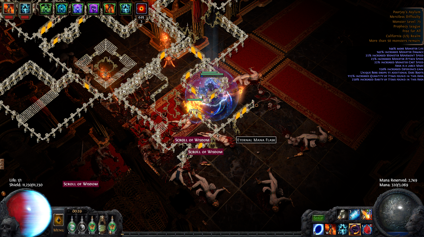 個人的PoEめも : Poorjoy's Asylumへ行こう