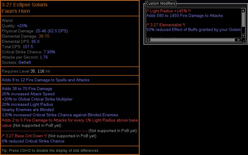 個人的PoEめも : Light Radius Stacker