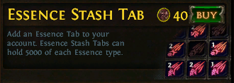 個人的PoEめも : New Types of Stash Tabs