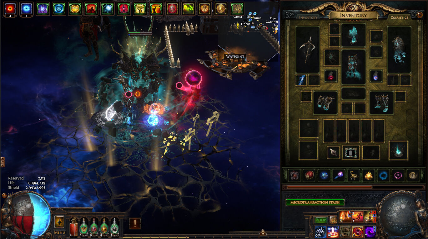 個人的PoEめも : Chaos Shockwave Totem（その1）