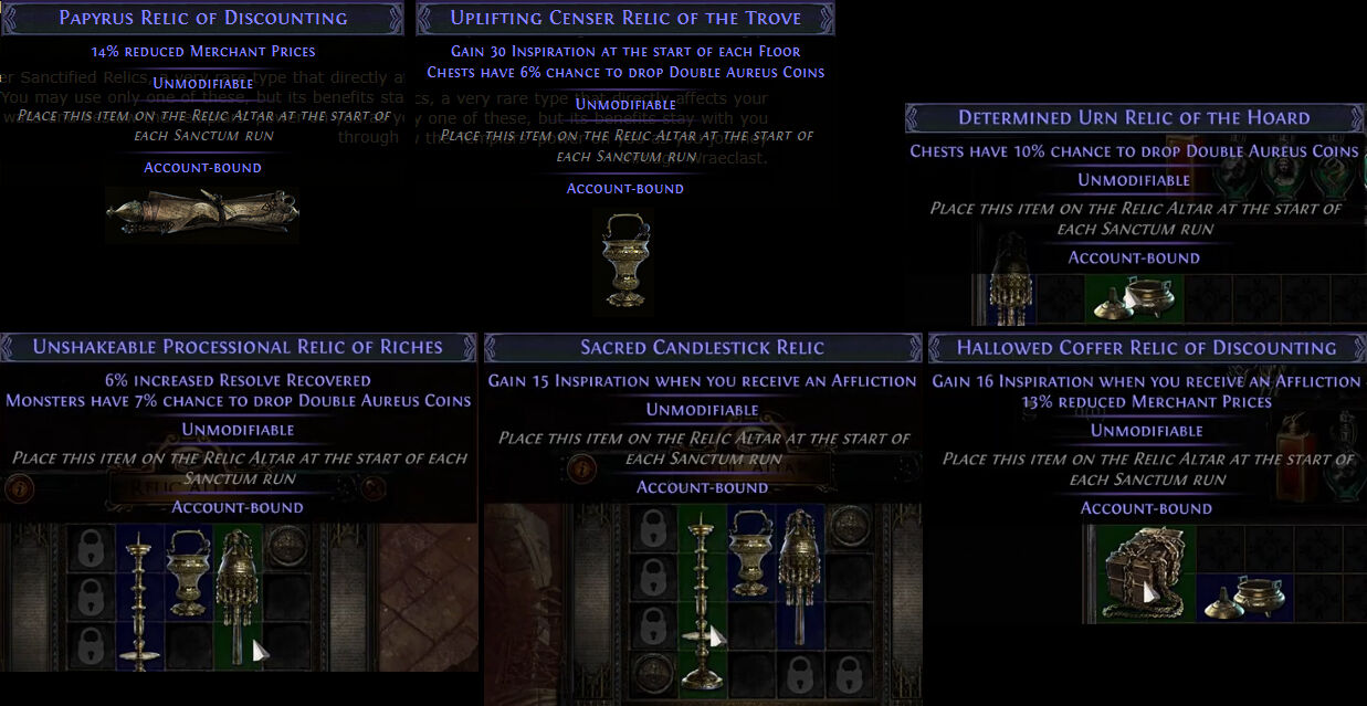 個人的PoEめも : Sanctum Leagueのメカニクス