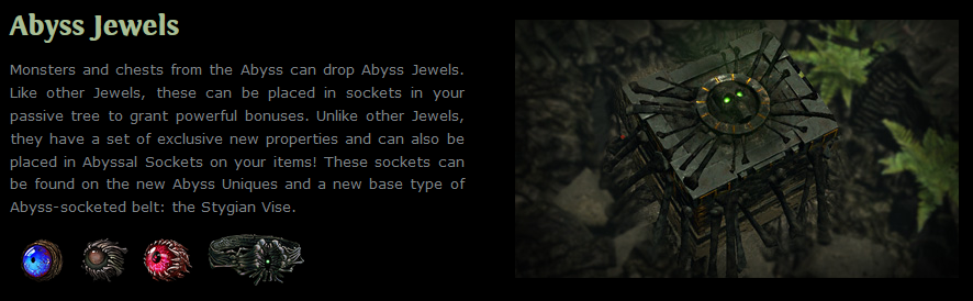 個人的PoEめも : Abyss Challenge League