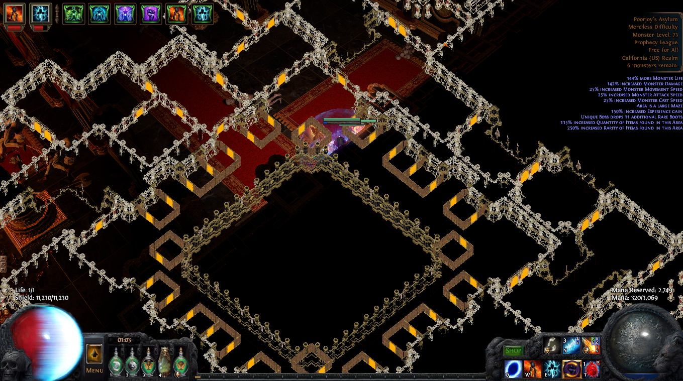 個人的PoEめも : Poorjoy's Asylumへ行こう