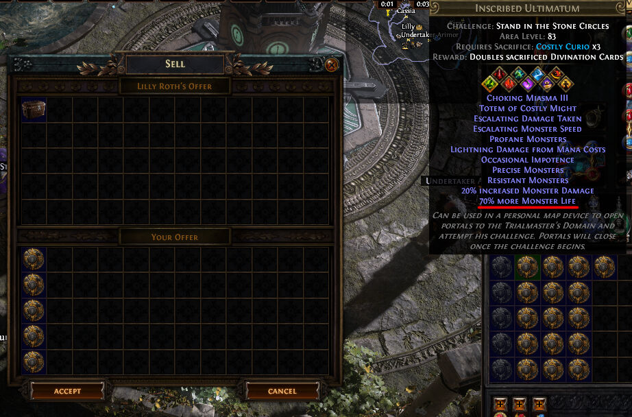 個人的PoEめも : Tornado of ET INQ after that....