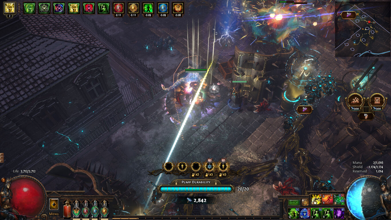 個人的PoEめも : Poison Blade Vortex Day.5