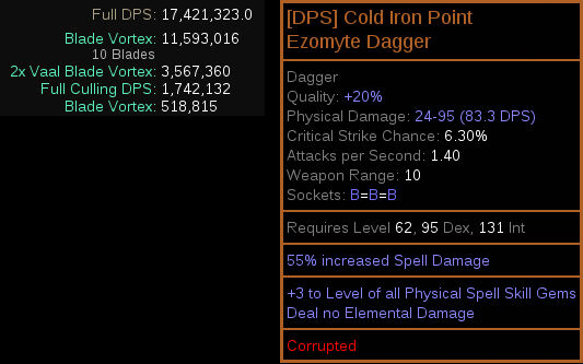 個人的PoEめも : 3.19 ビルド案