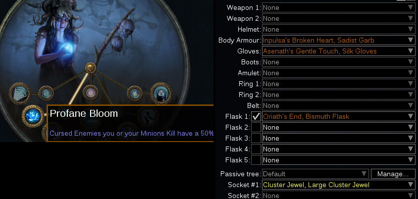 個人的PoEめも : 爆破ModのAoEとか