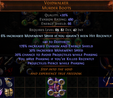 個人的PoEめも : Null's Poison Mancer 【Part : 6】