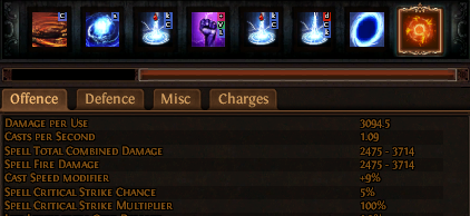 個人的PoEめも : Fire Burstを使ったビルドを考えよう