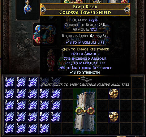 個人的PoEめも : Lightning Tendrils Elementalist 3