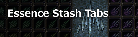 個人的PoEめも : Essence Stash Tabs