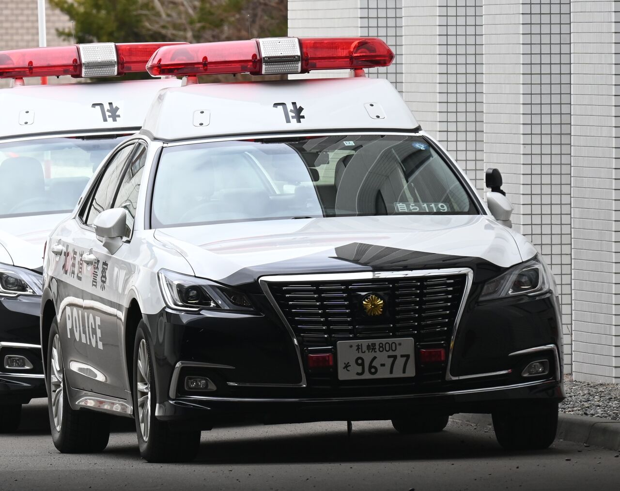 北海道警察 自動車警ら隊 210系クラウンパトカー 札幌119 : パトカー画像保管室（POLICE CAR ROOM）