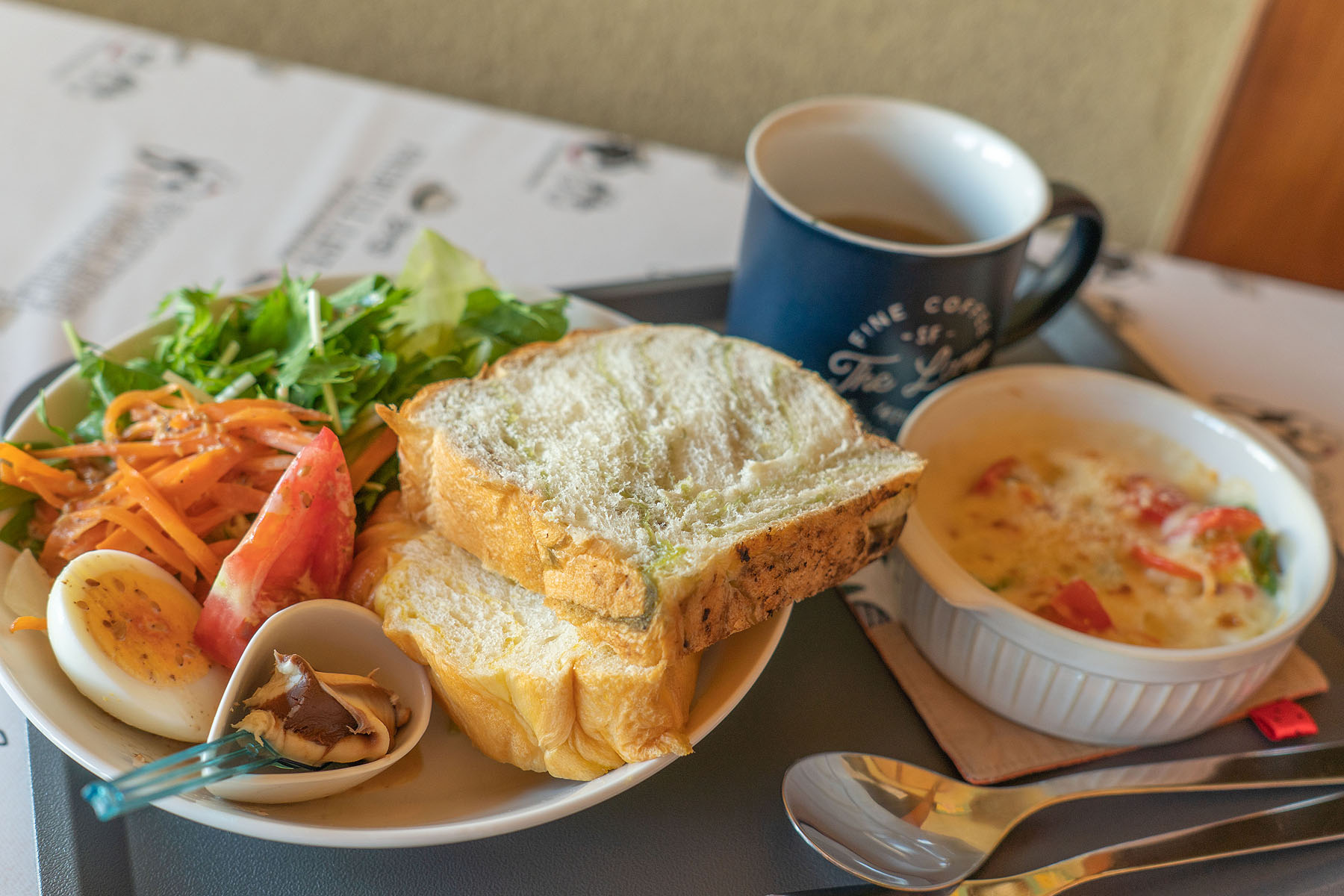 黒ぽめ！あんことおはぎとだんごちゃん:【店内わんこOK】加茂市信濃川近くmoco moco Cafe