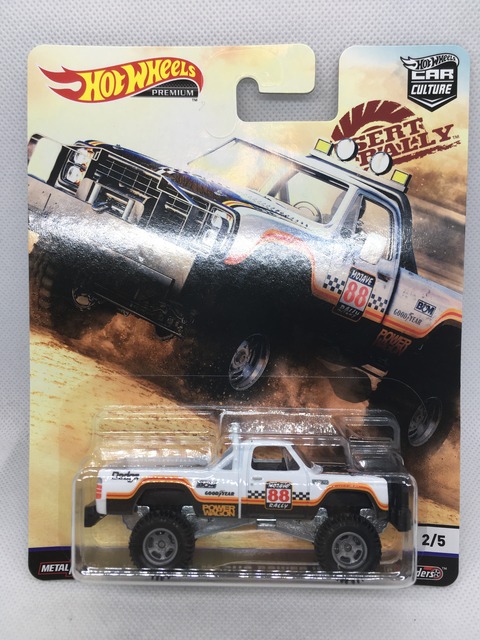 Hot Wheels ブリバリ '80 DODGE MACHO POWER WAGON, DESERT RALLY : Poncha BLOG ...