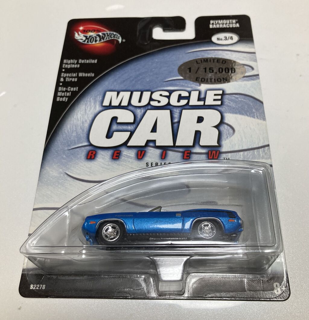 一気にブリバリ☆ PLYMOUTH BARRACUDA / 100％ / ホットウィール : Poncha BLOG - since 2016