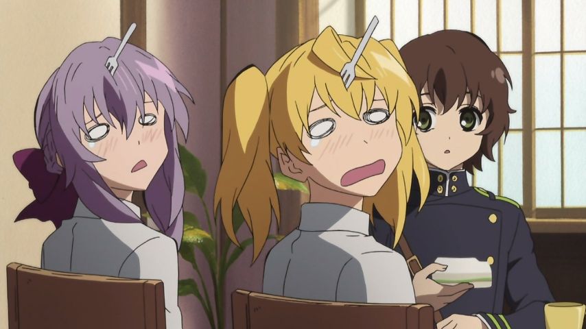 「終わりのセラフ 名古屋決戦編」15話感想 料理下手ポンコツ可愛いシノア＆みっちゃん、戦争は近い。(画像追加版) : ポンポコにゅーす ...