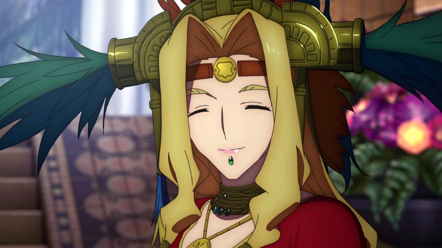 「Fate/Grand Order」FGO 18話感想 画像 燃えろ、闘魂！炎、神をも灼き尽くせシウ・コアトル！！ケツ姉の宝具もギル演説も熱い ...