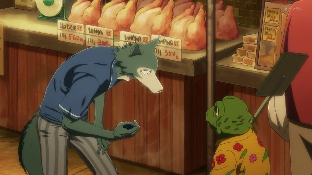 「BEASTARS」10話感想 画像 本能に勝つのは怒りと信念。こんな命がけの告白があるか？愛情がレゴシを掻き乱す、突き動かす ！！[ビー ...