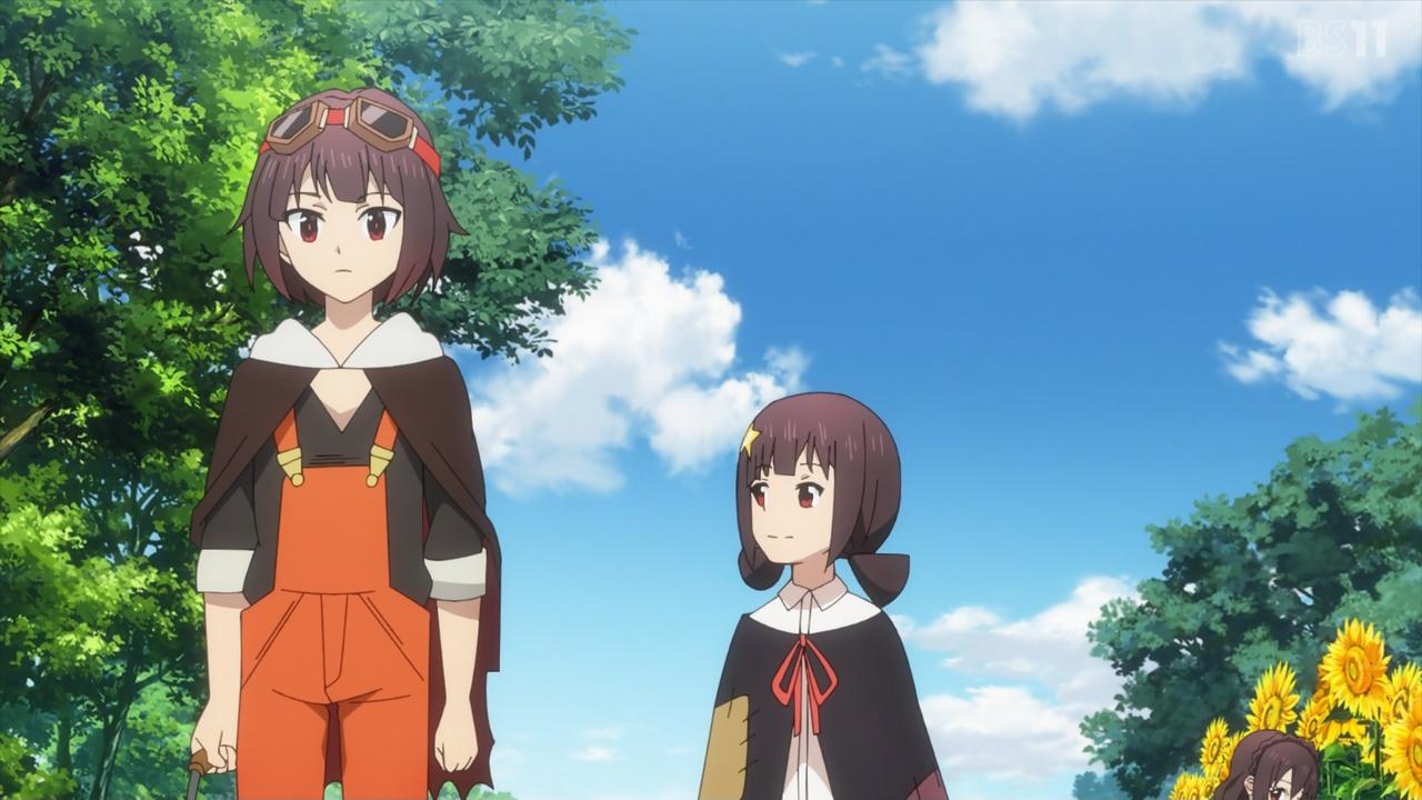 「この素晴らしい世界に爆焔を！」1話感想 明日もザリガニ～明後日もザリガニ～とセミ♫めぐみんが爆裂魔法を習得するより昔のお話。このすばスピン ...