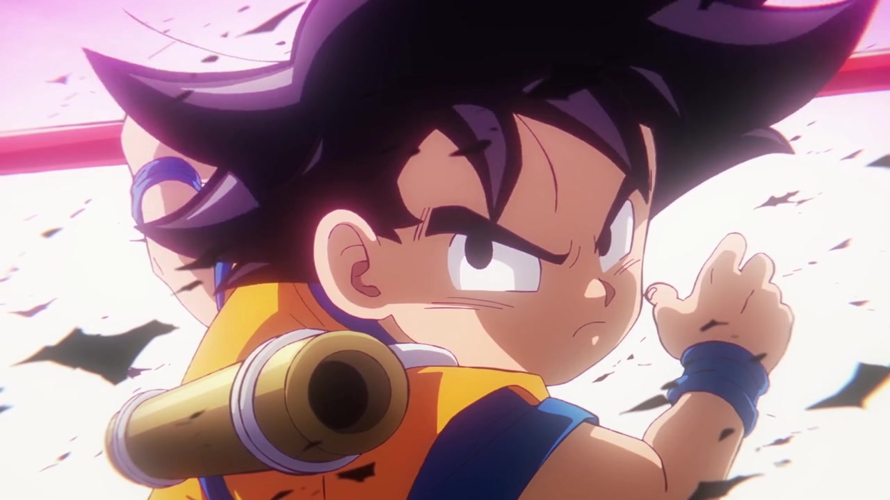 「ドラゴンボールDAIMA」4話感想 如意棒アクションがファンに嬉しい！薬虫でフュージョン的合体？悟空が助けた仮面の娘、パンジ登場！！ : ポンポコにゅーす - ファン特化型アニメ感想サイト