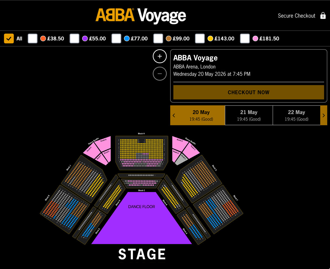 20260520wed1945 Abba Voyage Abba Arena London Popfreak宇都宮 3228