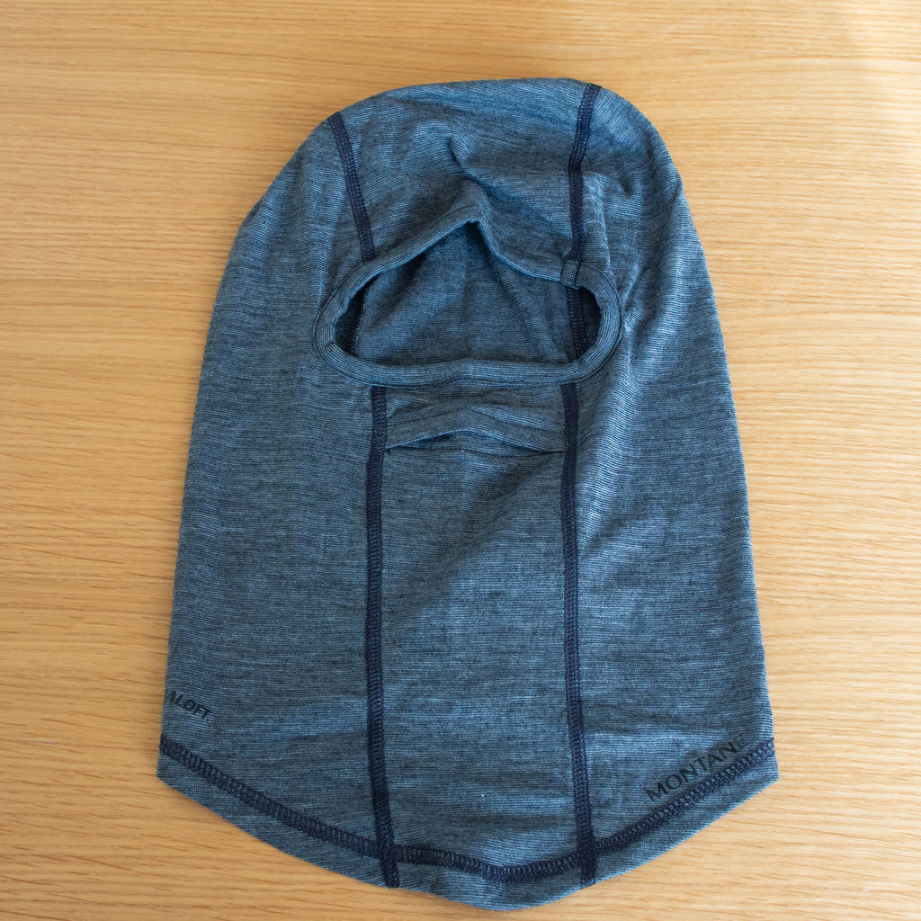 顔ガード [MONTANE PRIMINO 140 Balaclava] : 山に野に川に呑みに