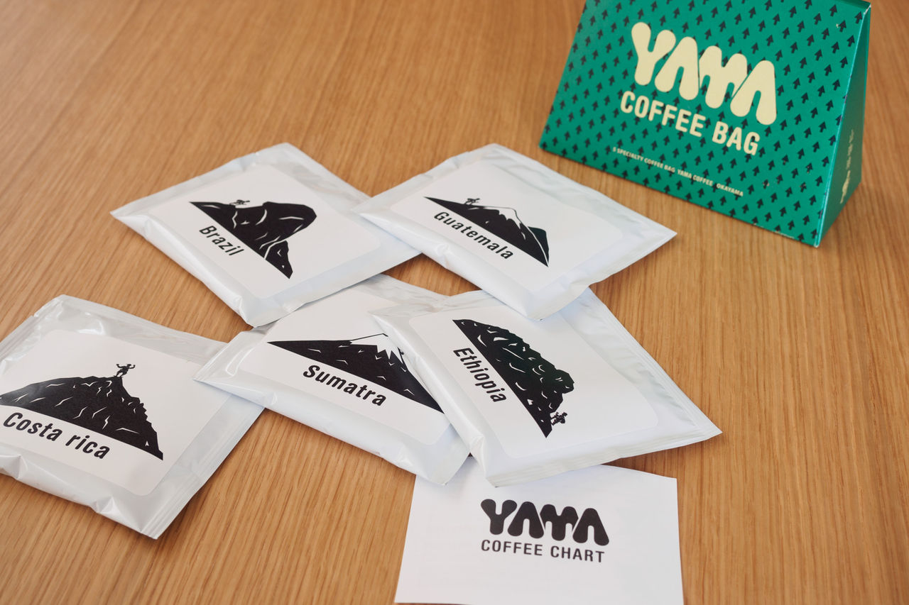 ありそうでなかった珈琲スタイル ～ YAMA COFFEE BAG : 山に野に川に呑みに