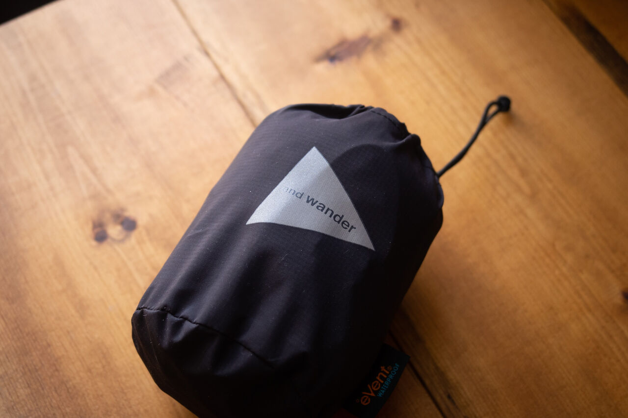 スタイリッシュゲイター [and wander eVent rain gaiter] : 山に野に川に呑みに