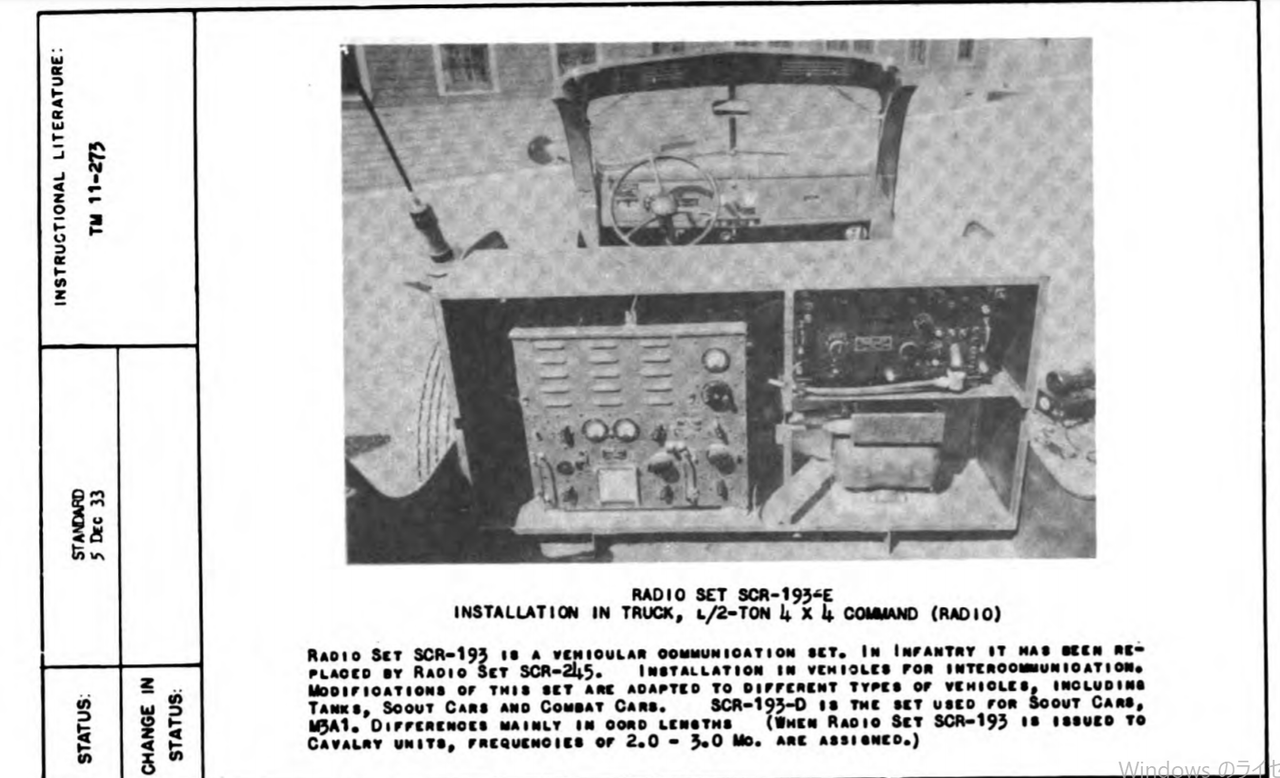 WW2 米軍 無線通信機などTM_11-227_RADIO_COMMUNICATION_EQUIPMENT_APRIL_1944 : 軍用無線 ...