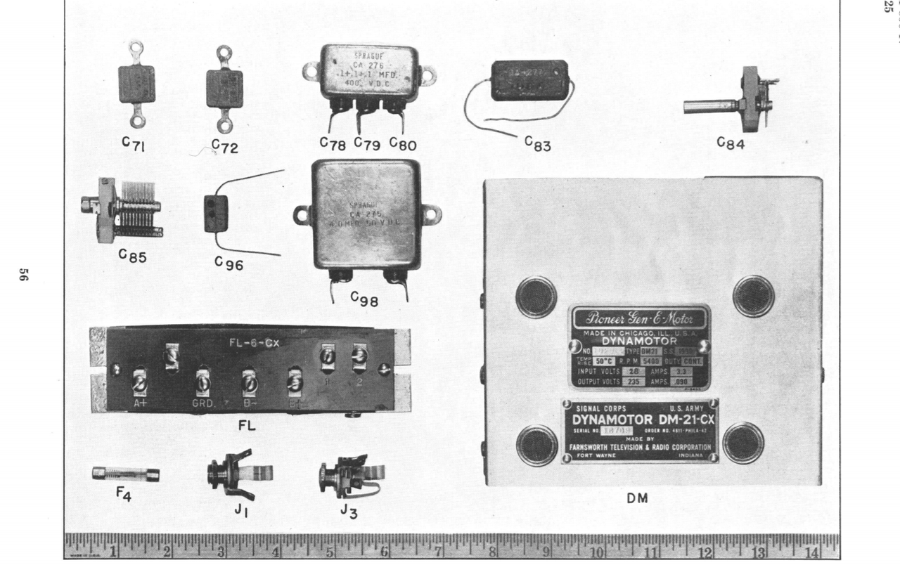 RADIO RECIEVER BC-312, BC-314, BC-342, BC-344 TM11-850N technical ...