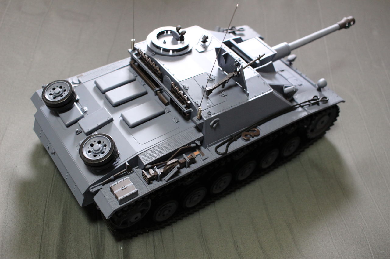 ヘンロン 1/16 Ⅲ号突撃砲 : りぅまるのにっき ツヴァイ ヘンロン 1/16 Ⅲ号突撃砲 : りぅまるのにっき ツヴァイ