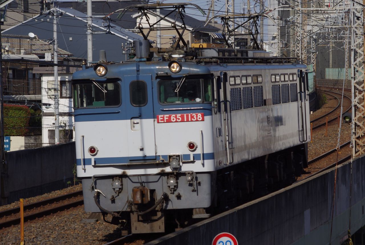 JR東日本/JR貨物 EF65 PF : EF65 1138 [新] 更新色 赤プレート