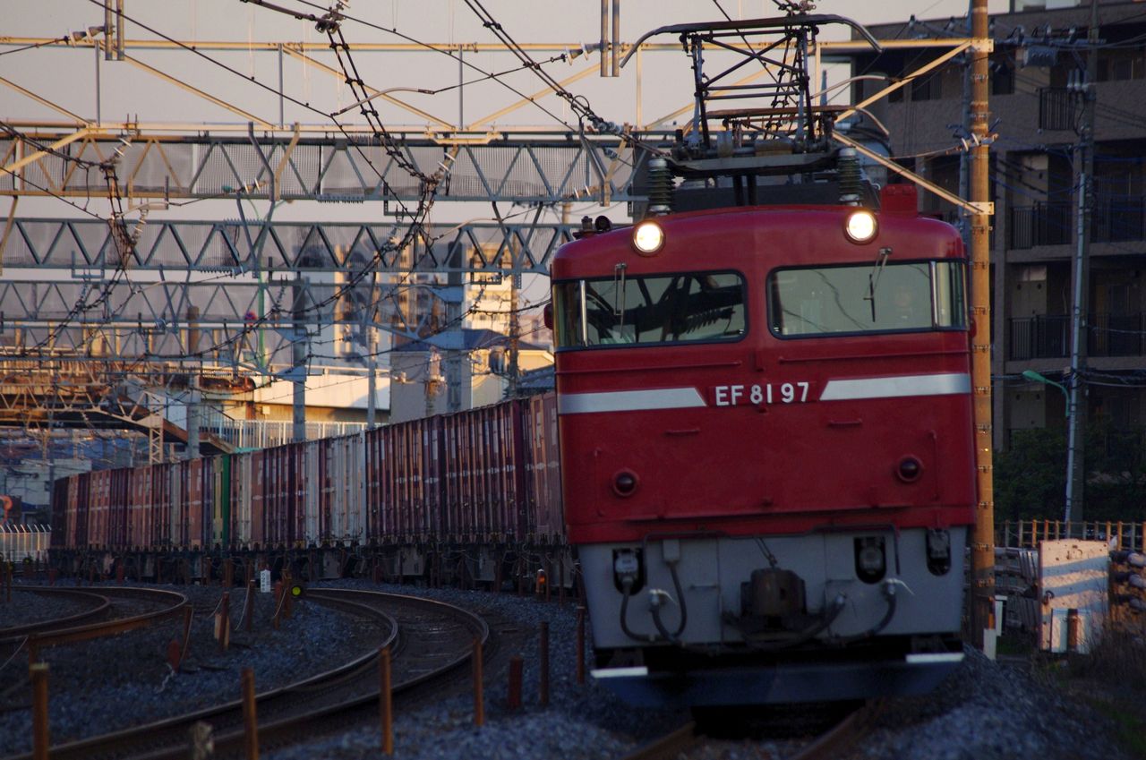 JR東日本 EF81写真館 : EF81 97[田] (1枚) 北斗星色