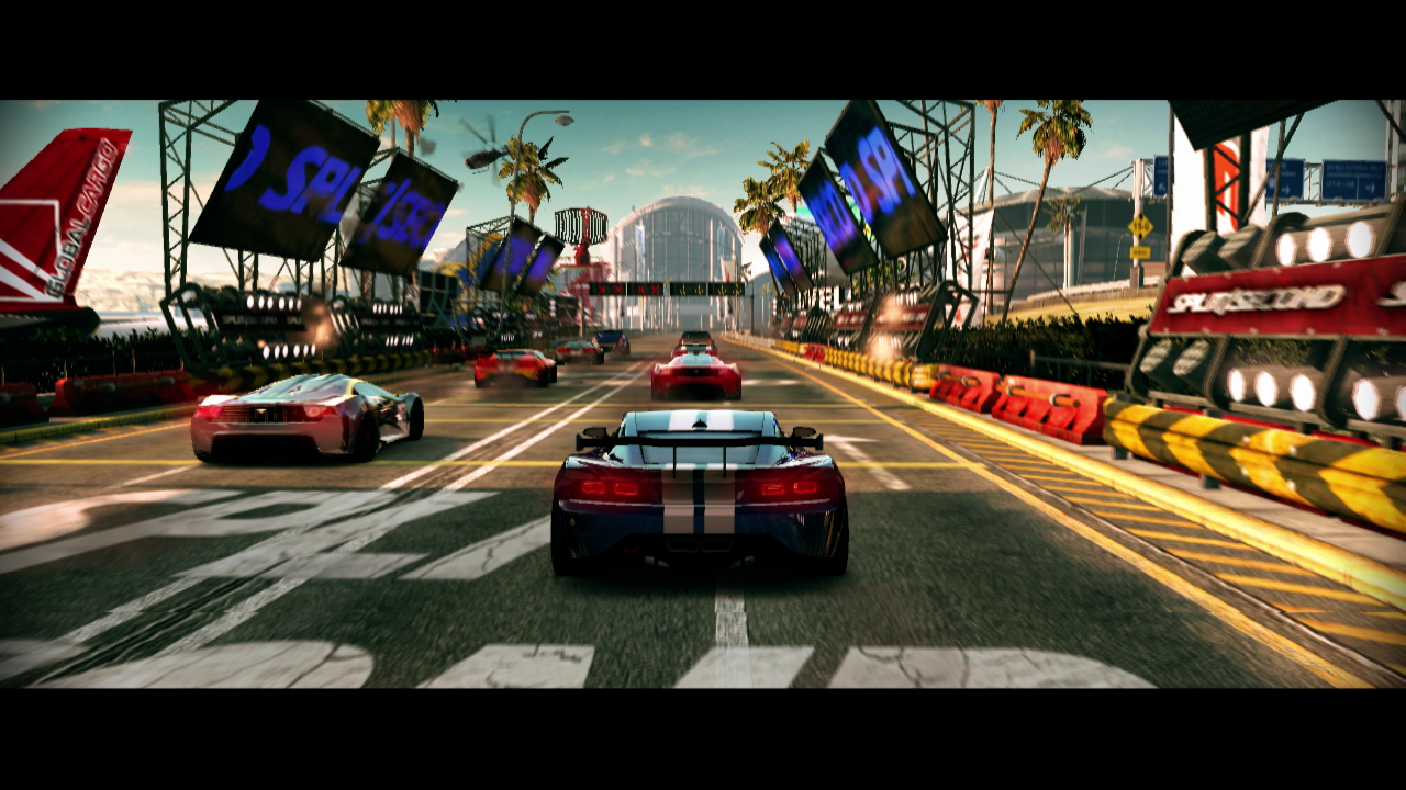 ゲームはきままに．．．．． : SPLIT / SECOND DEMO 分析 - XBOX360