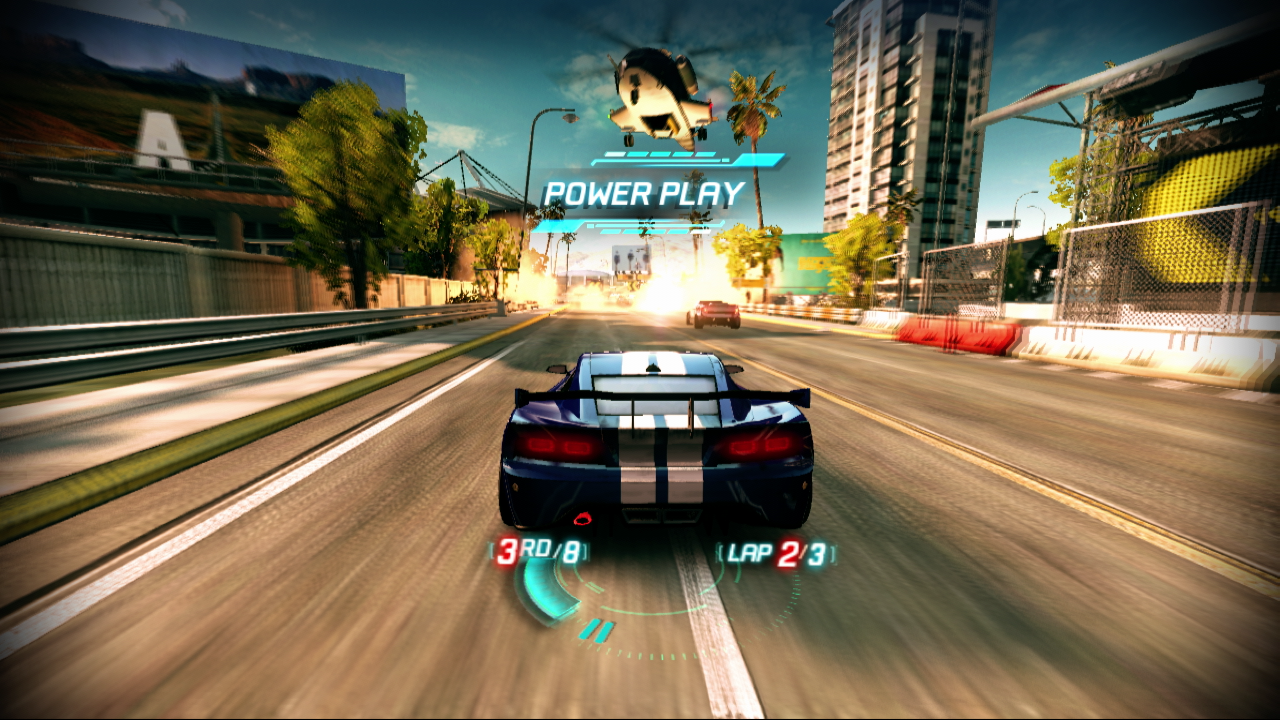 ゲームはきままに．．．．． : SPLIT / SECOND DEMO 分析 - XBOX360