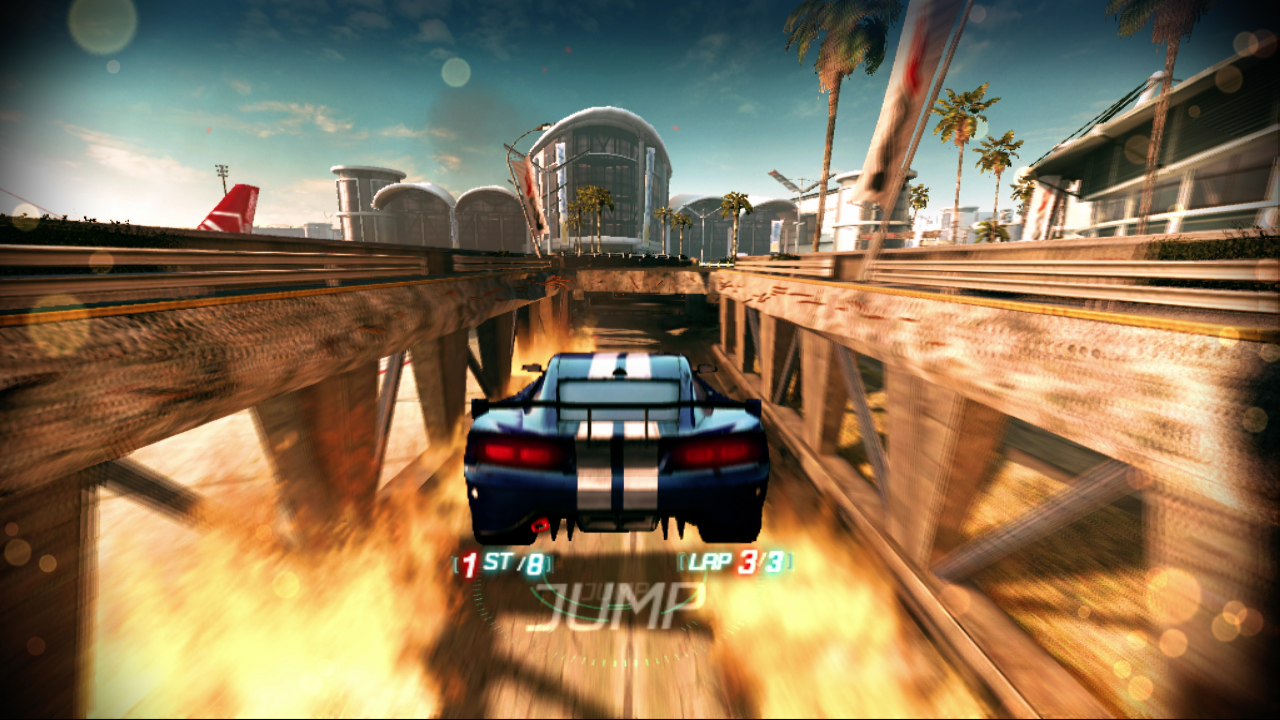 ゲームはきままに．．．．． : SPLIT / SECOND DEMO 分析 - XBOX360