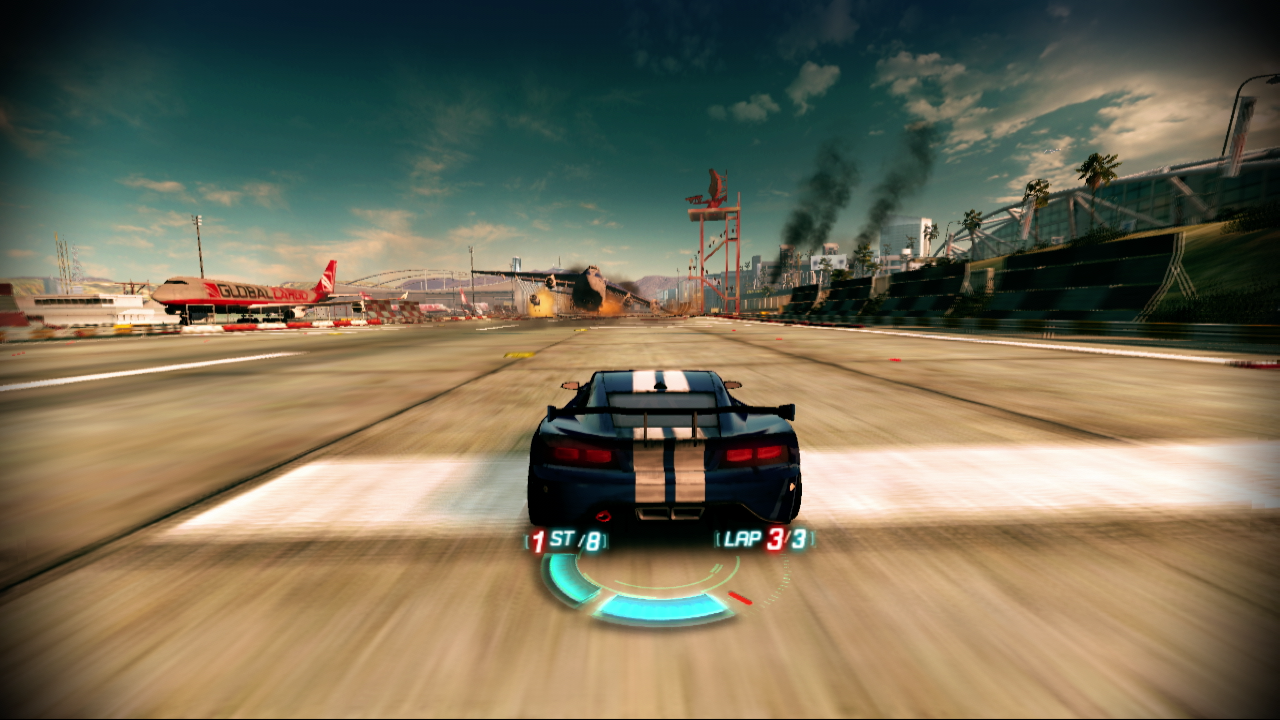 ゲームはきままに．．．．． : SPLIT / SECOND DEMO 分析 - XBOX360