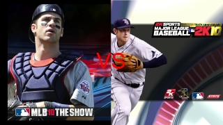 ゲームはきままに．．．．． : MLB 対決 The Show vs 2K10