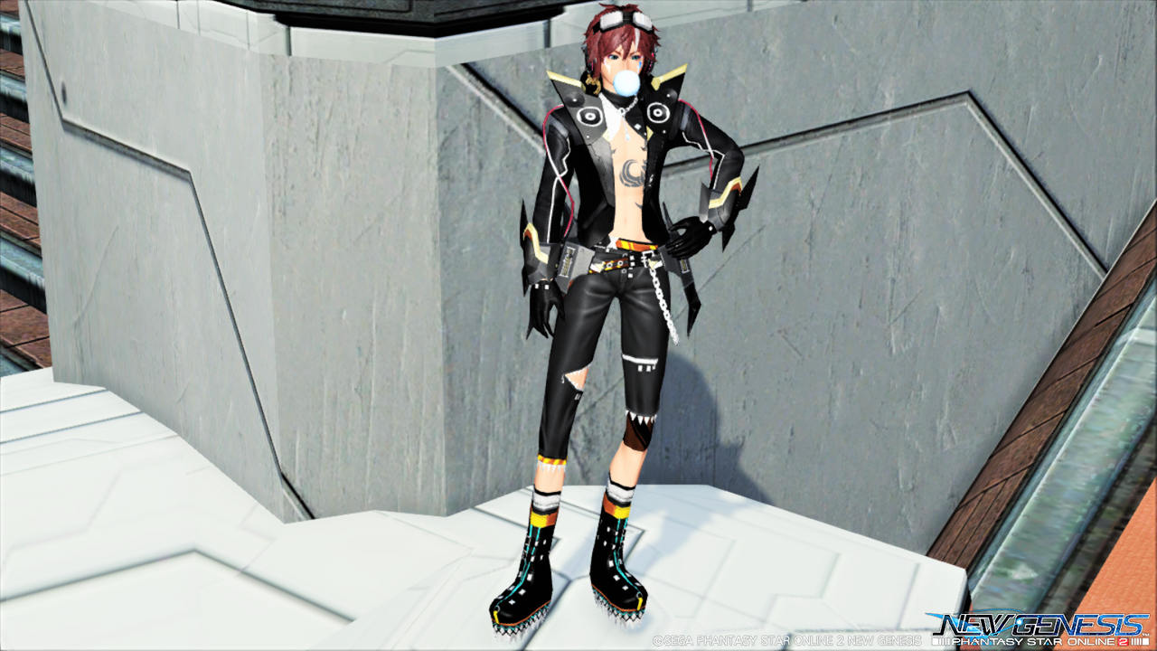 《PSO2･NGS》ARKSコーディネート部｡:《PSO2》ハード[Ou]＋ブレイク[Ba]のコーデ