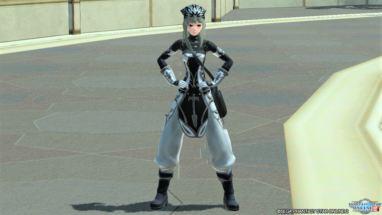 《PSO2･NGS》ARKSコーディネート部｡:《PSO2》♡鞄[Ou]＋スミス[Ba]の武具工房の技師風コーデ