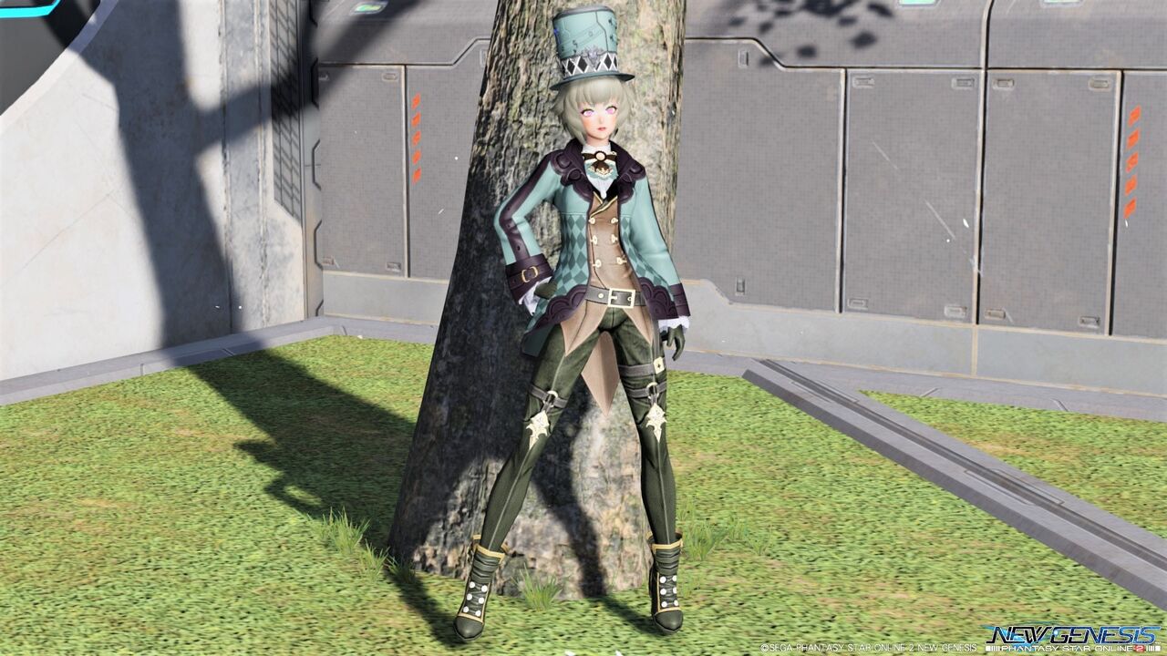 《PSO2･NGS》ARKSコーディネート部｡:《PSO2》♡フロー[Ou]でマッドハッター風コーデ4種類