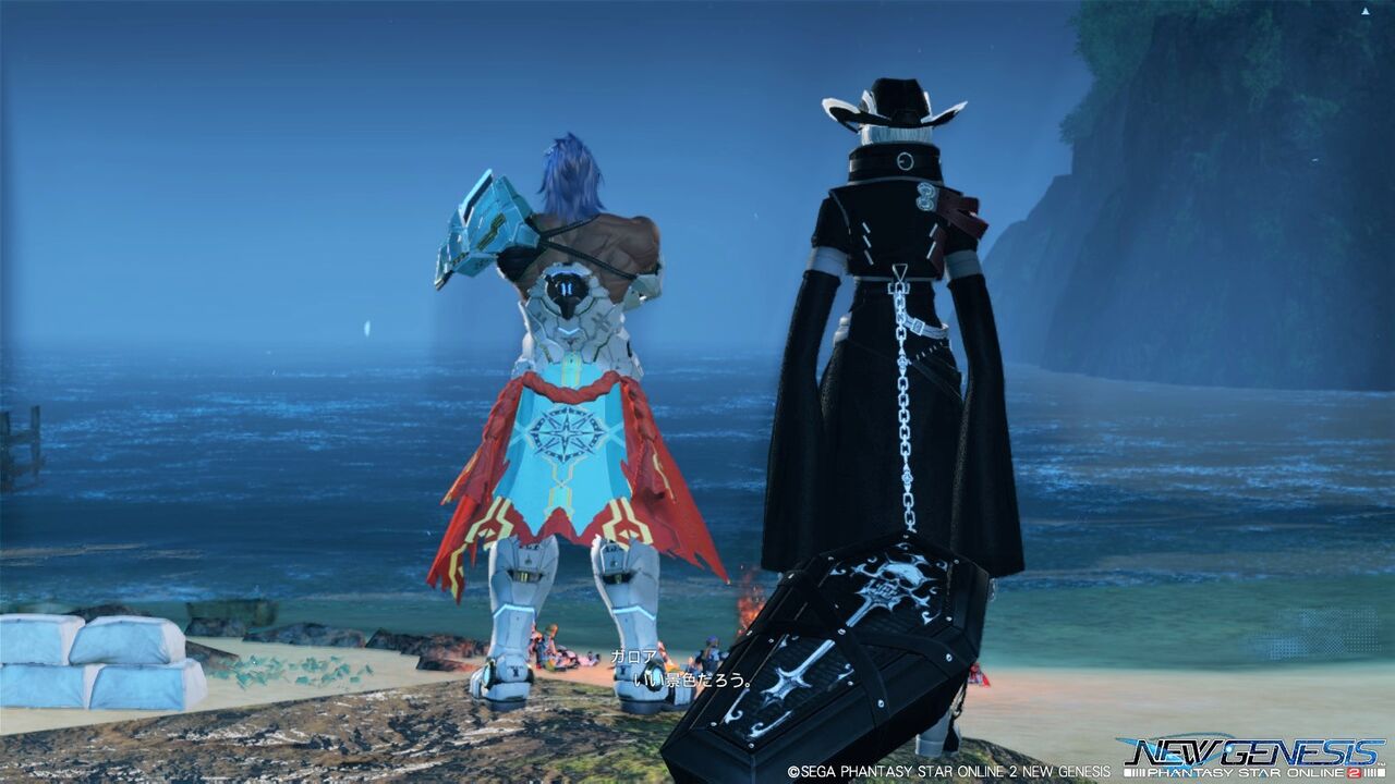 《PSO2･NGS》ARKSコーディネート部｡:《PSO2》♡シラン[Ou]＋ビハインド[Ba]のEt風コーデ